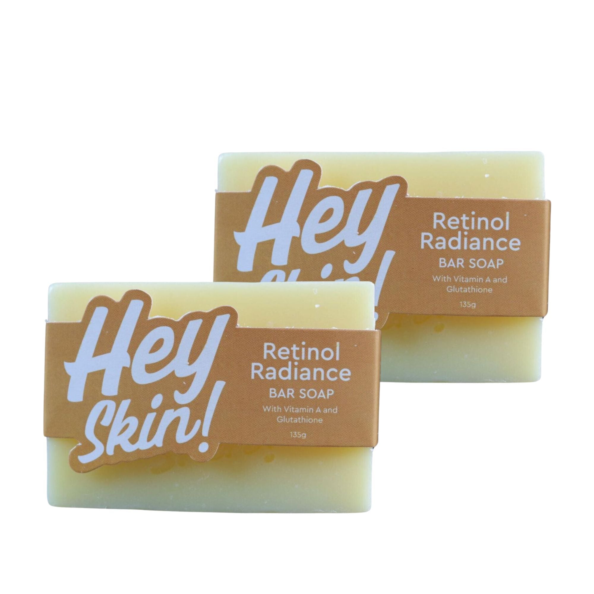 Hey Skin Retinol Radiance Bar Soap 135g Bundle of 2 – 9 Matters