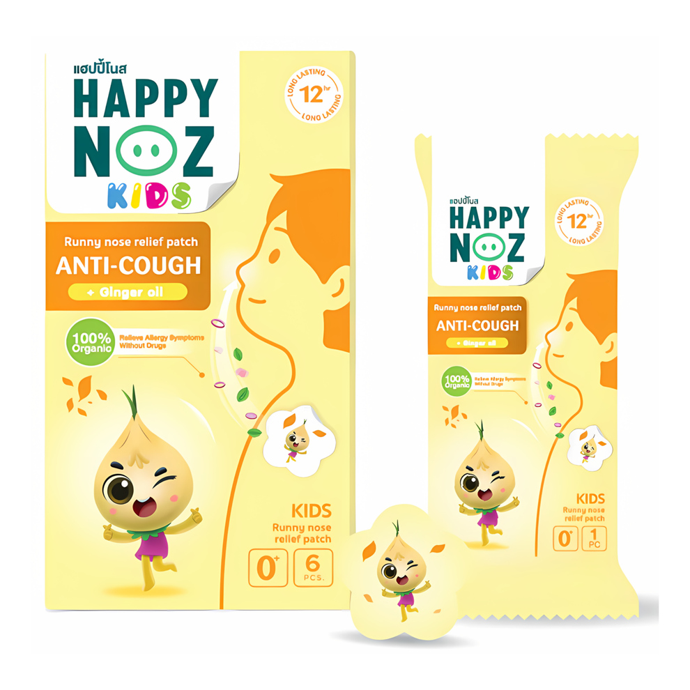 Happy Noz Organic Onion Sticker: Anti-Cough (6s) – 9 Matters